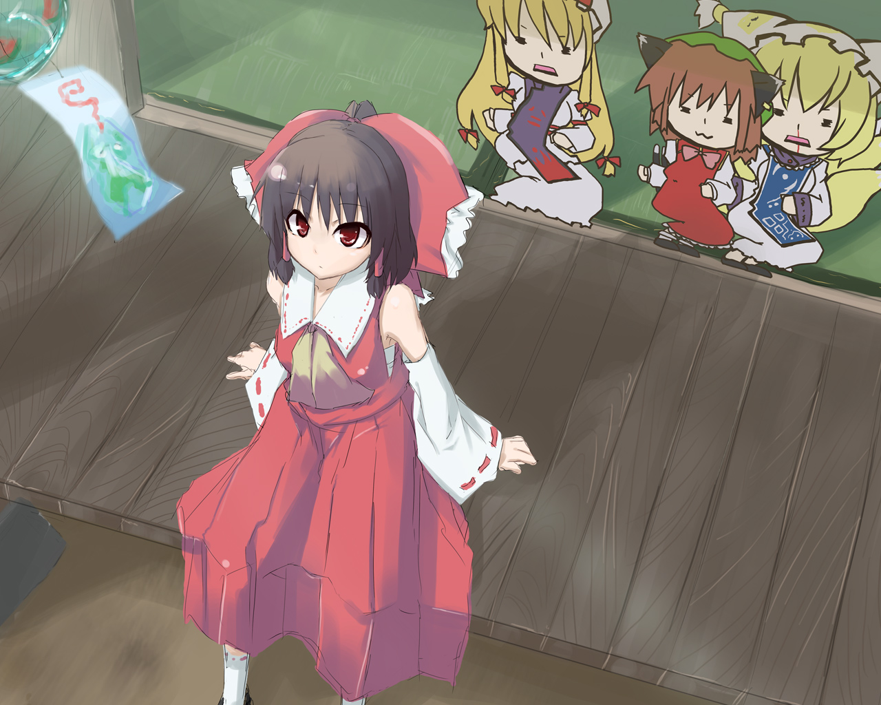 The Big ImageBoard (TBIB) - 4girls animal ears bad id bad pixiv id ...