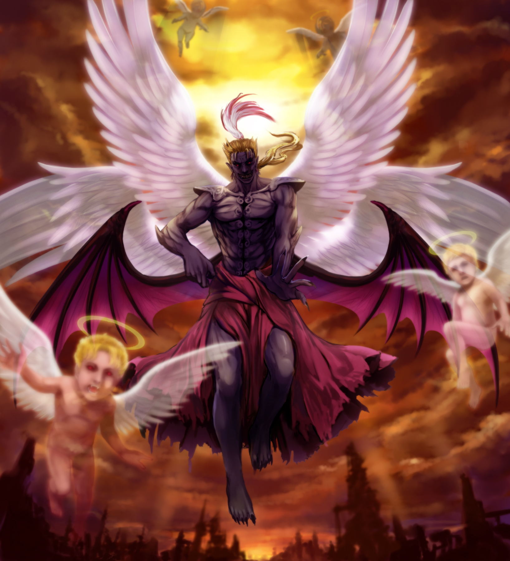 The Big Imageboard Tbib Angel Angel Wings Cefca Palazzo Cherub