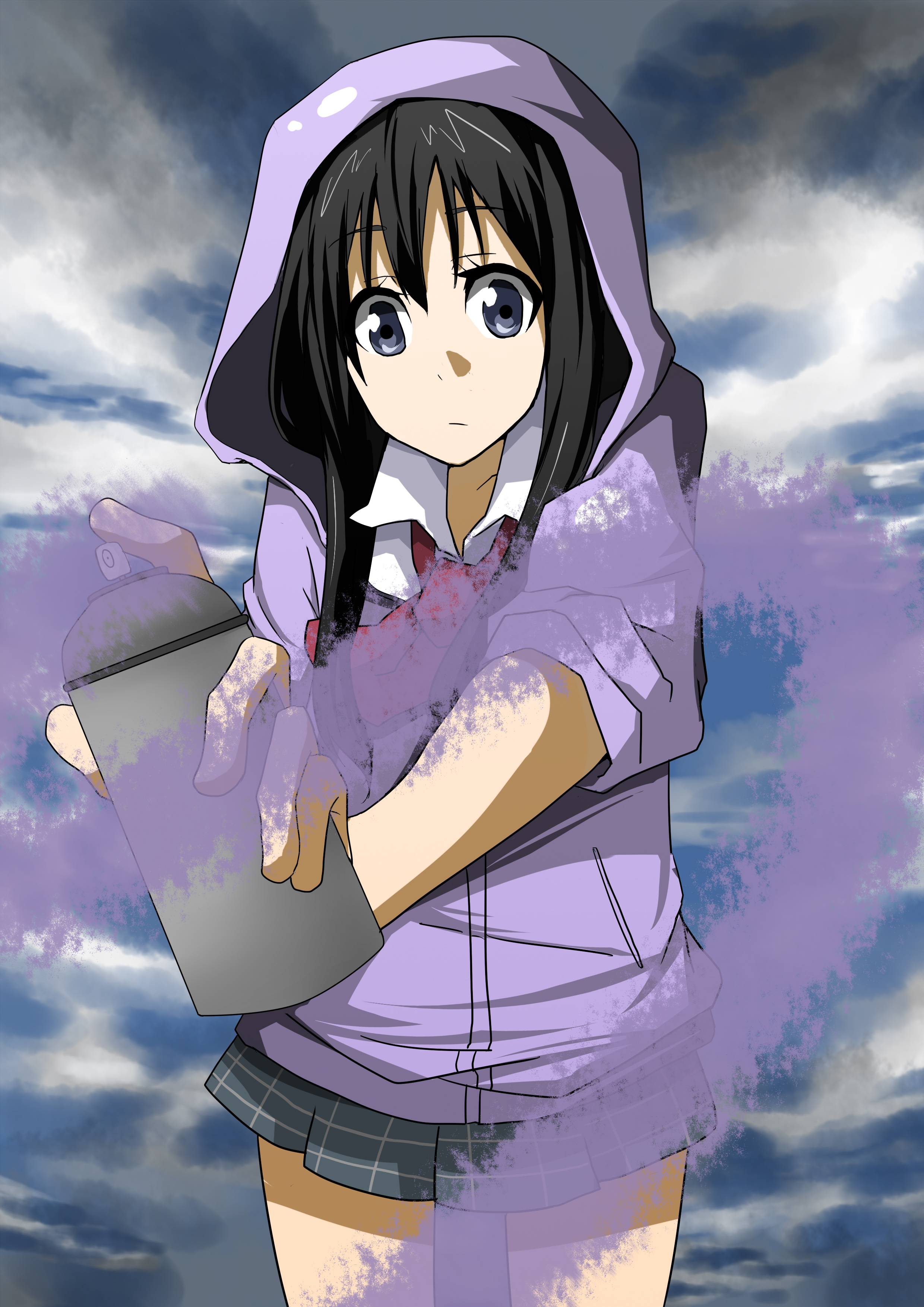 The Big Imageboard Tbib Absurdres Akiyama Mio Black Eyes Black Hair
