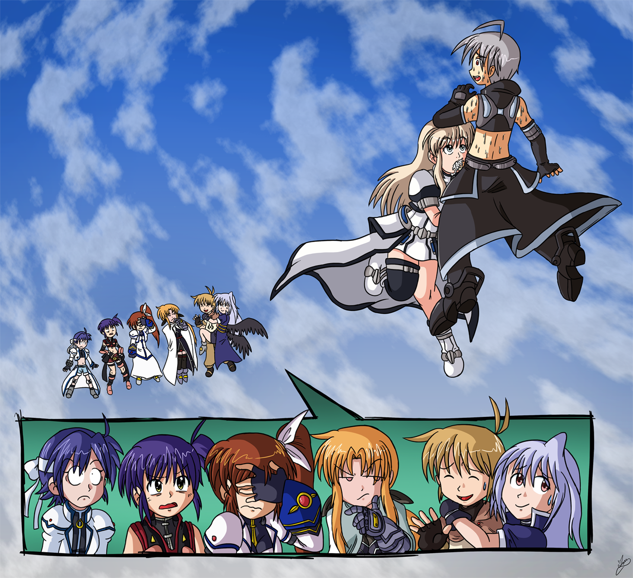 The Big ImageBoard (TBIB) - darkyamatoman fate testarossa isis eaglet ...