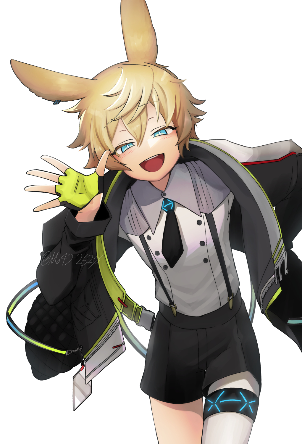 The Big ImageBoard (TBIB) - 1boy animal ears arknights bishounen blonde ...