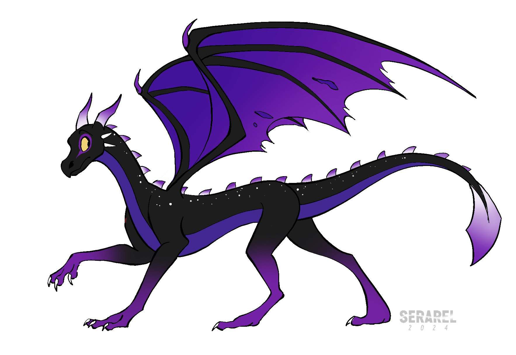 The Big ImageBoard (TBIB) - back spikes belly black body blade tail ...