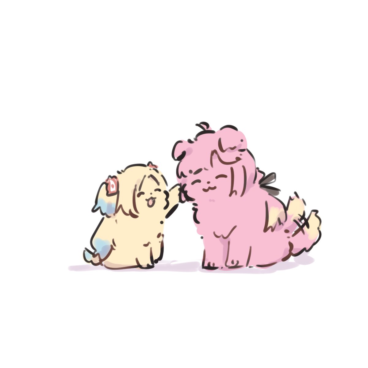 The Big ImageBoard (TBIB) - :3 ^ ^ ahoge animal focus animalization anyoji hime black ribbon ...