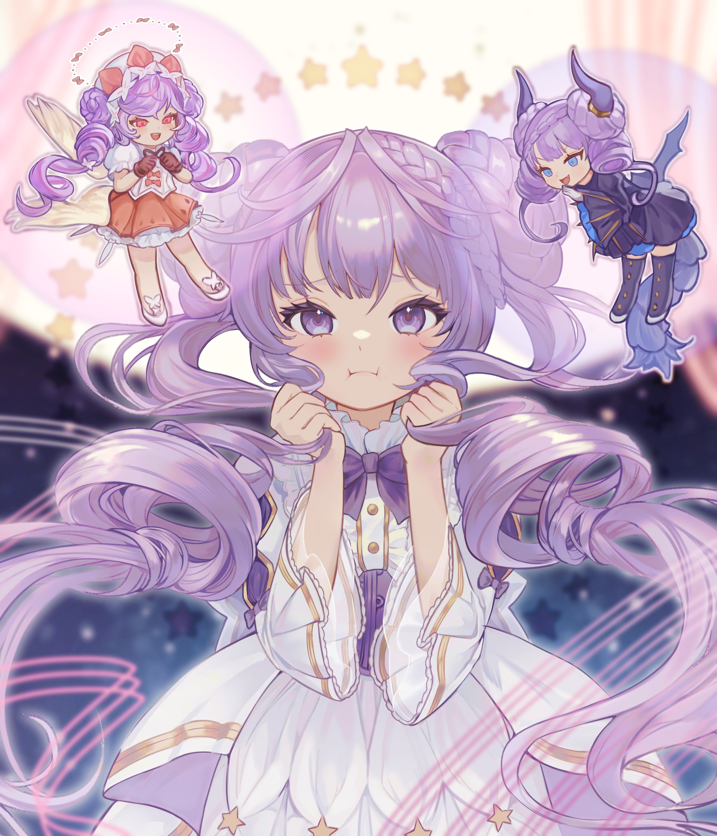 The Big ImageBoard (TBIB) - 3girls absurdres angel angel wings angello ...