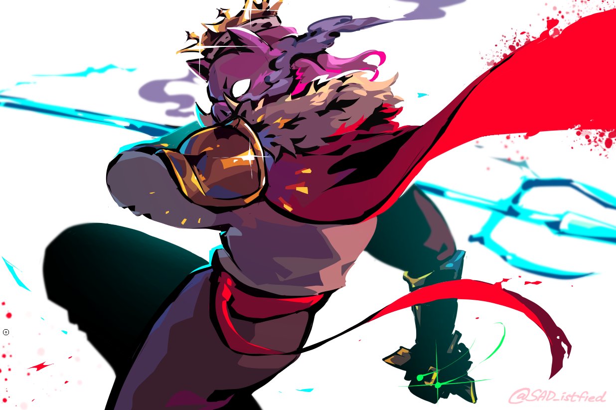 The Big ImageBoard (TBIB) - 1boy animal ears armor cape crown dream smp ...