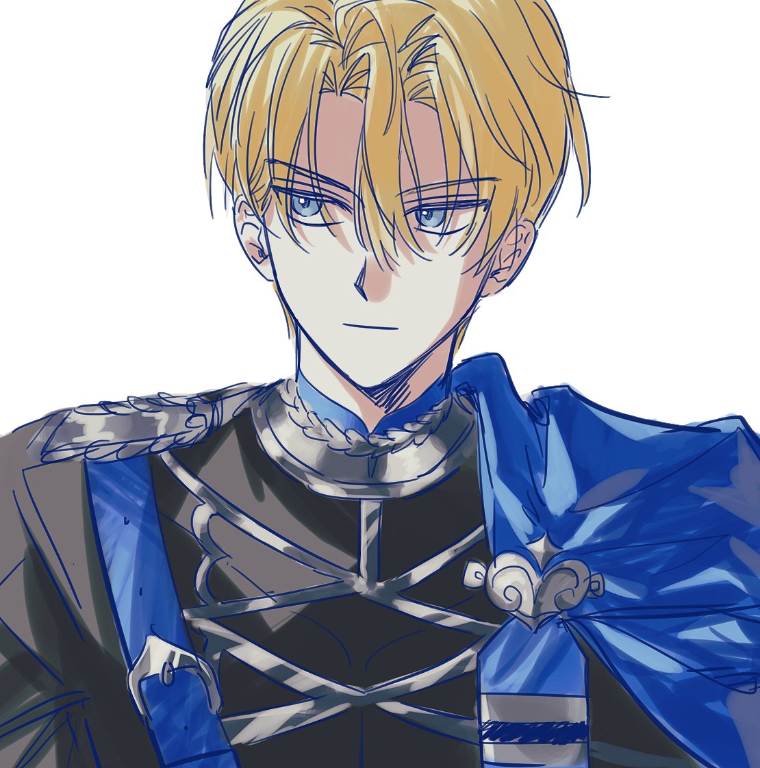 The Big ImageBoard (TBIB) - 1boy belt belt buckle black shirt blonde hair blue belt blue cape ...