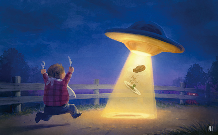 The Big ImageBoard (TBIB) - 1boy abduction alien arms up artist logo ...