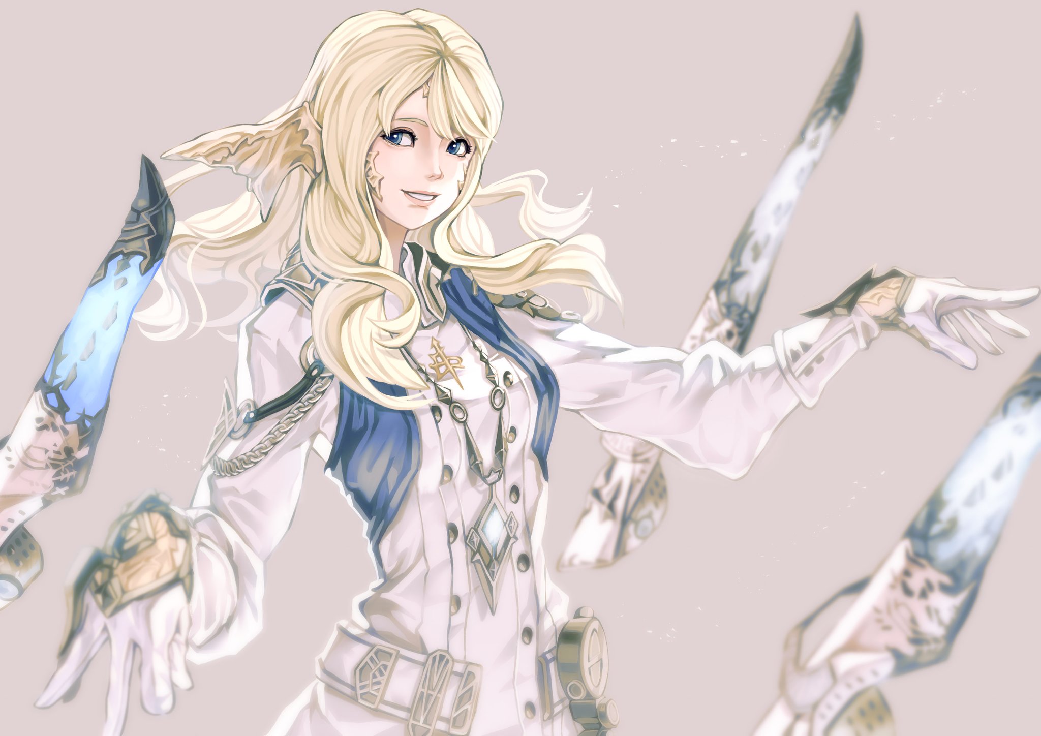 The Big ImageBoard (TBIB) - 1girl alternate costume au ra bimel ...