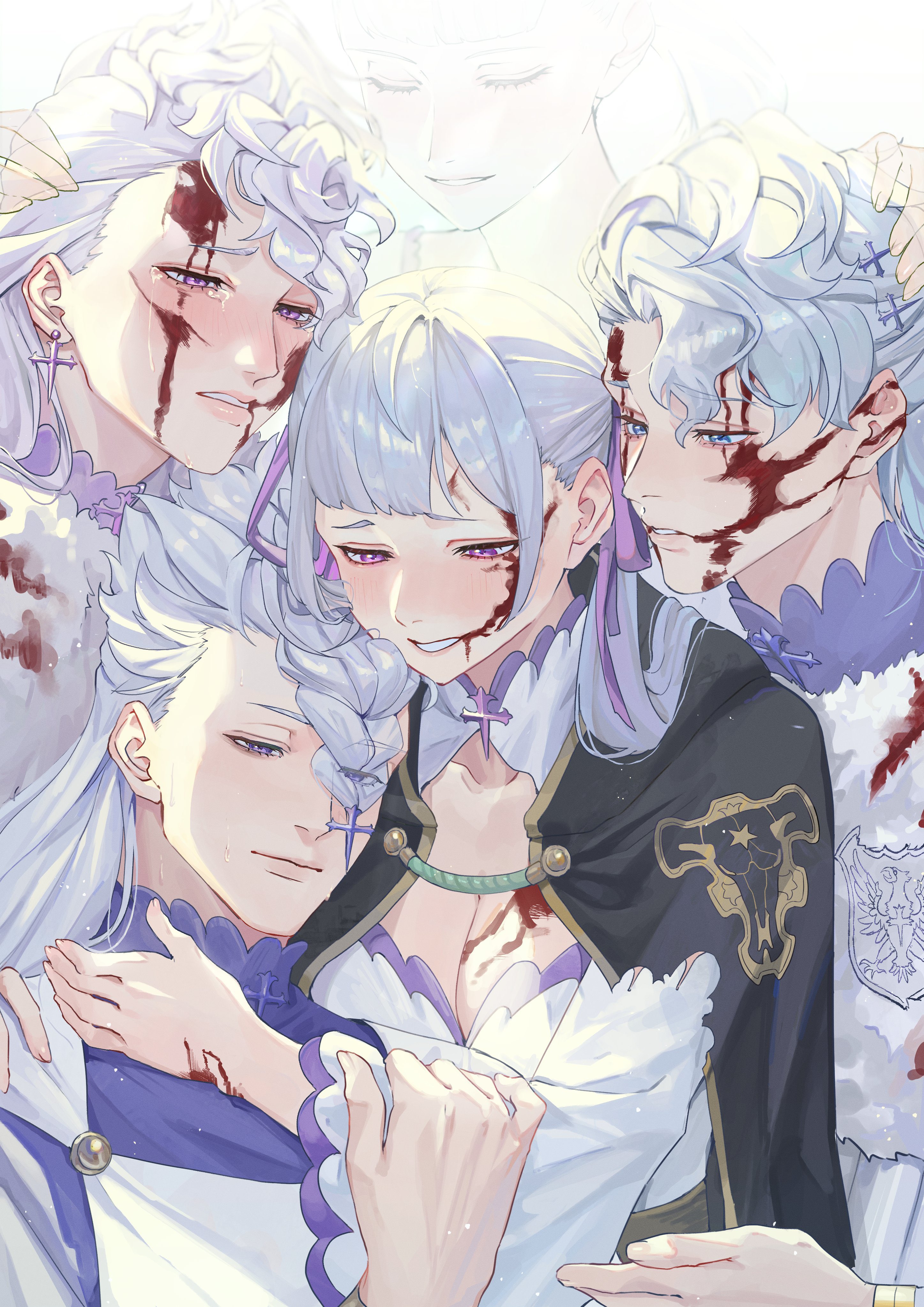 The Big ImageBoard (TBIB) - absurdres acier silva black bulls (emblem) black capelet black ...