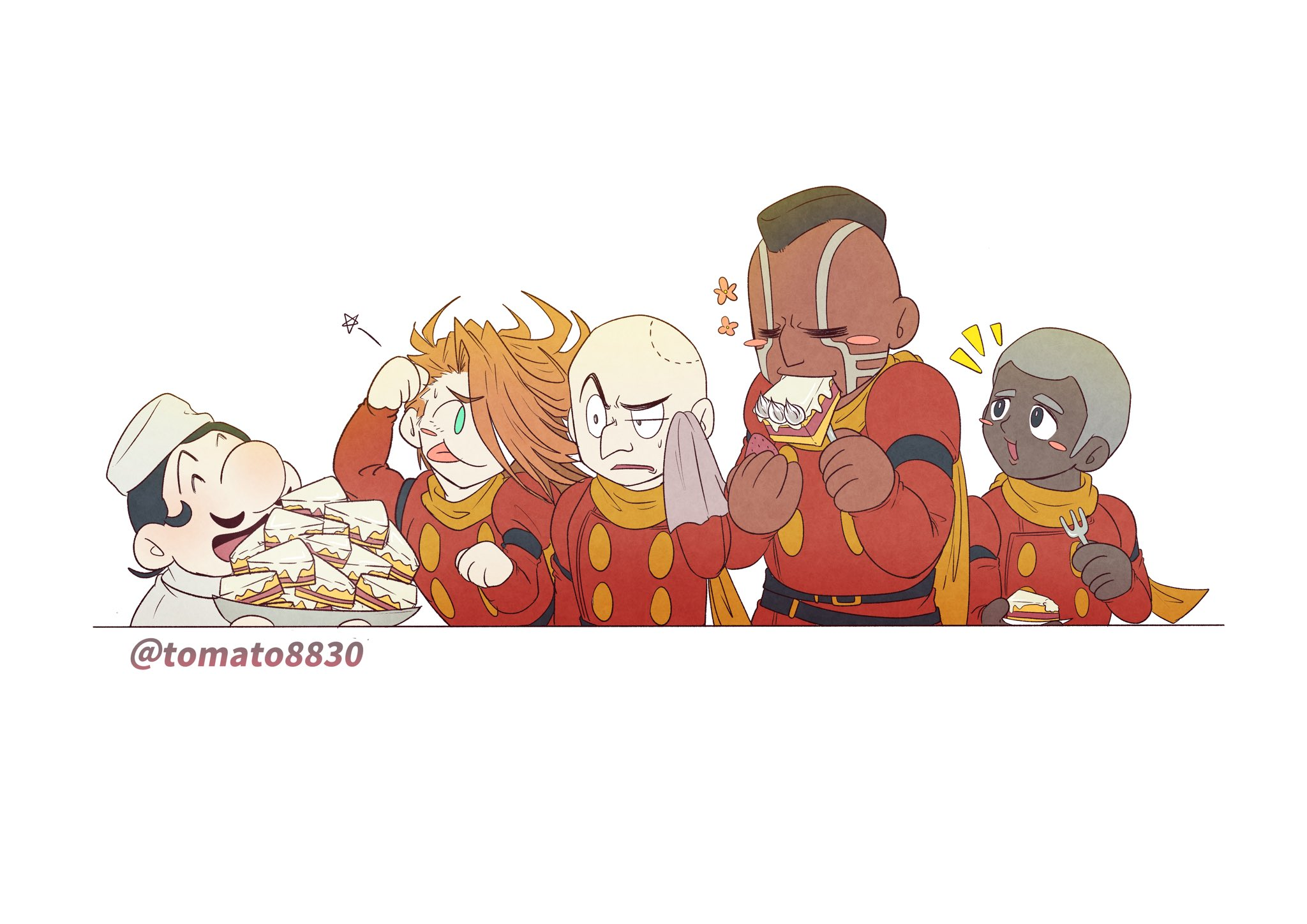 The Big ImageBoard (TBIB) - 5boys bald belt cake chang changku cyborg ...