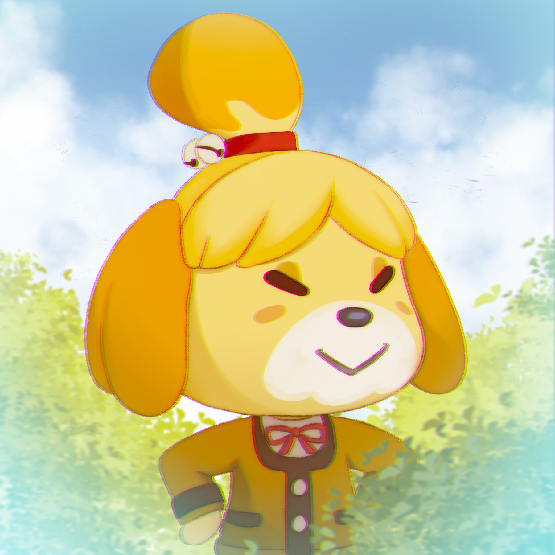 The Big ImageBoard (TBIB) - 1girl :> angelmo cromwell animal crossing ...