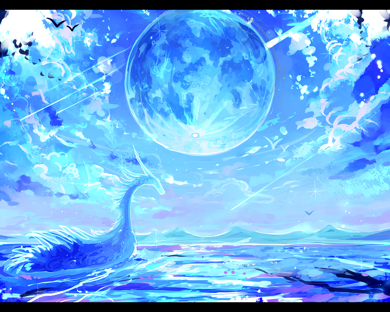 The Big ImageBoard (TBIB) - bad id bad pixiv id bird cloud dragon ...