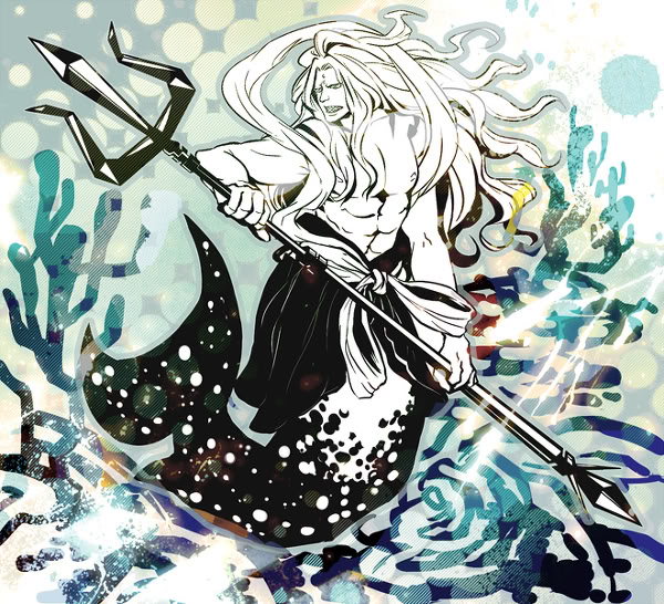 The Big ImageBoard (TBIB) - 1boy coral fishman island fukaboshi long ...