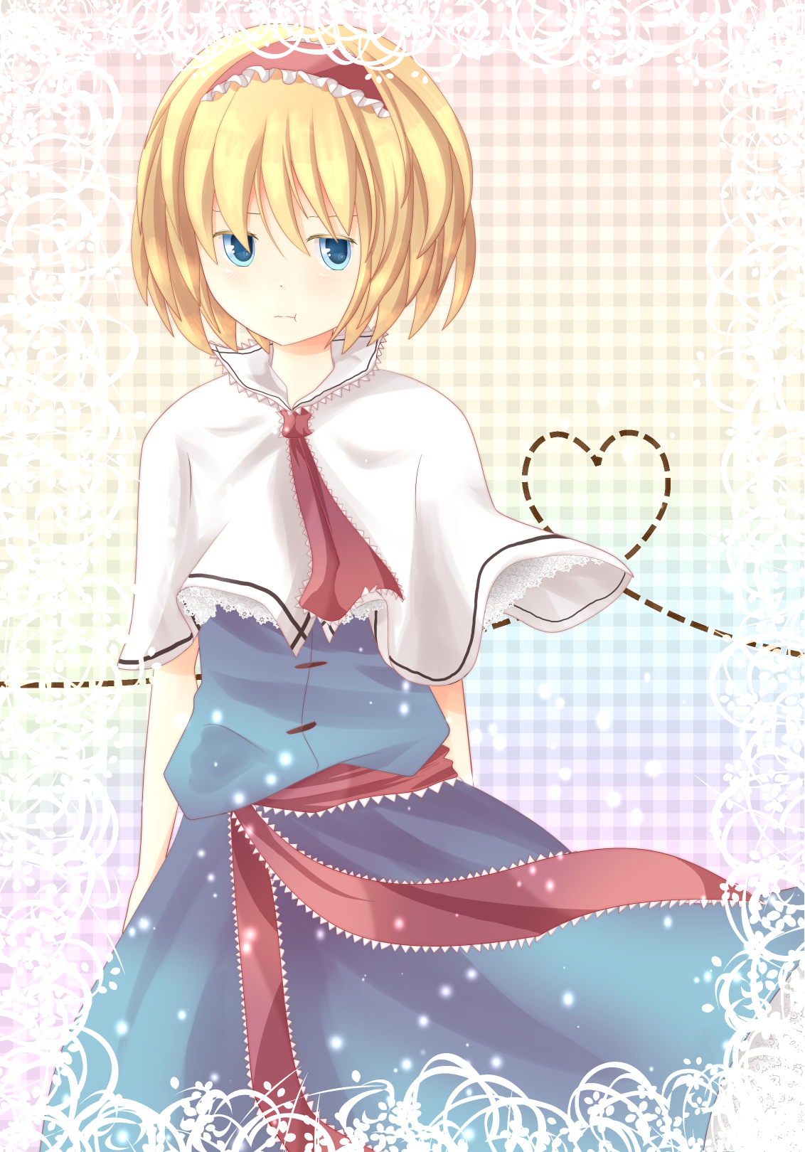 The Big ImageBoard (TBIB) - 1girl alice margatroid bad id bad pixiv id blonde hair blue dress ...