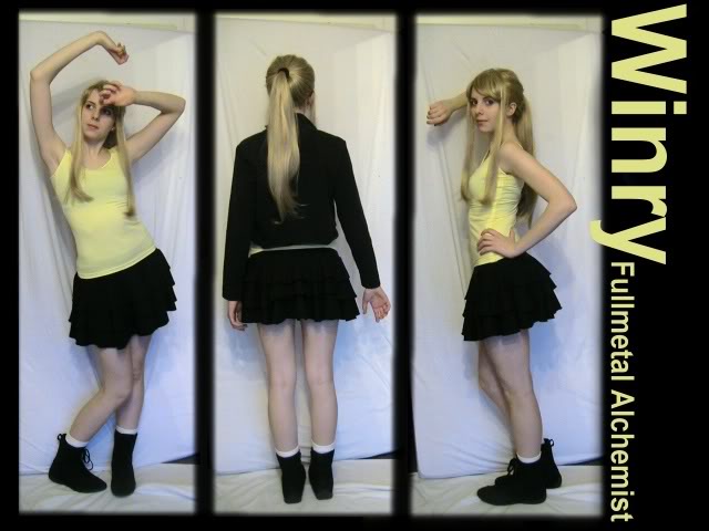 The Big Imageboard Tbib 1girl A Pumpkin Arms Up Blonde Hair Breasts