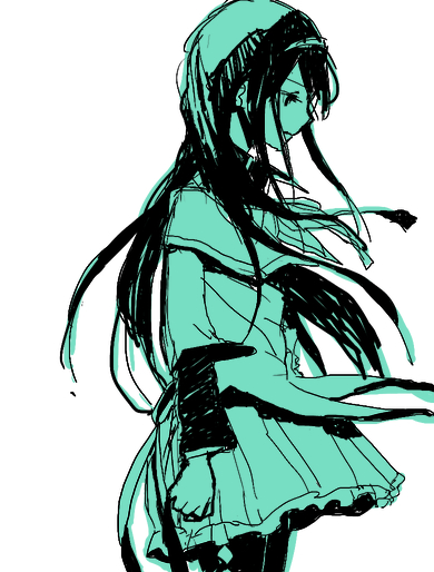 The Big Imageboard Tbib Akemi Homura Aqua Bad Id Bad Pixiv Id Long