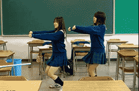 The Big Imageboard Tbib 2girls Animated Animated Asian Broom