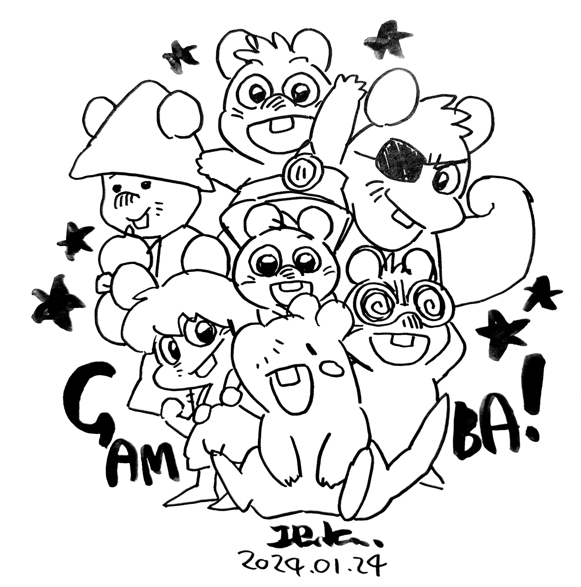 The Big ImageBoard (TBIB) - 2024 anthro beady eyes blush bobo (gamba no ...