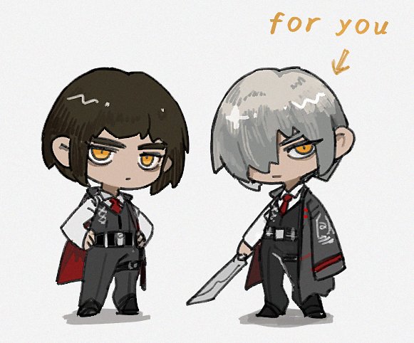 The Big ImageBoard (TBIB) - 2girls alternate universe black coat black ...