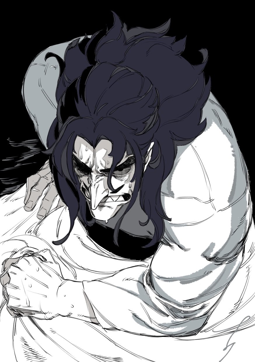 The Big ImageBoard (TBIB) - 1boy aquiline nose black eyes black hair ...