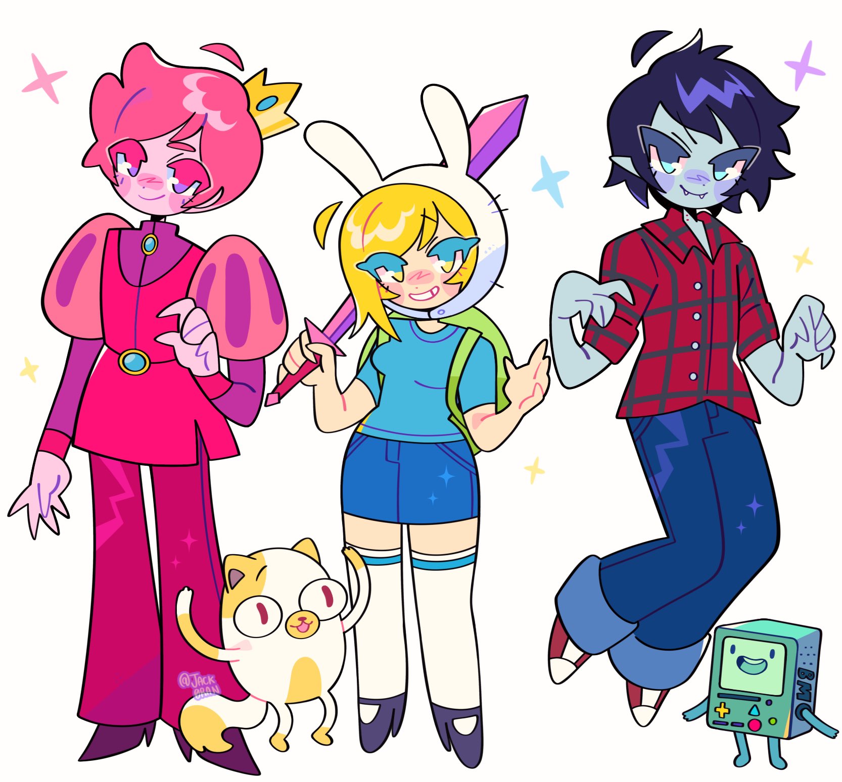 The Big ImageBoard (TBIB) - 1other 2boys 2girls adventure time ...