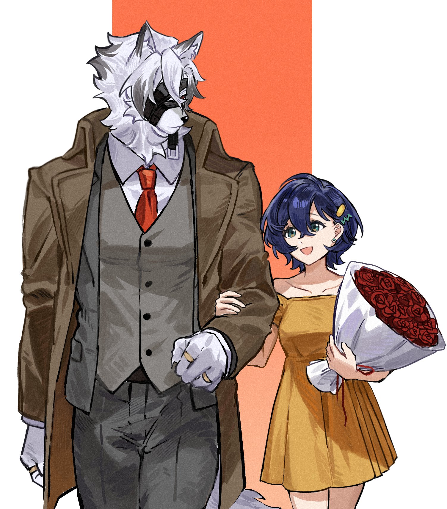 The Big ImageBoard (TBIB) - accessory anthro belle (zenless zone zero) belt blue hair canid ...