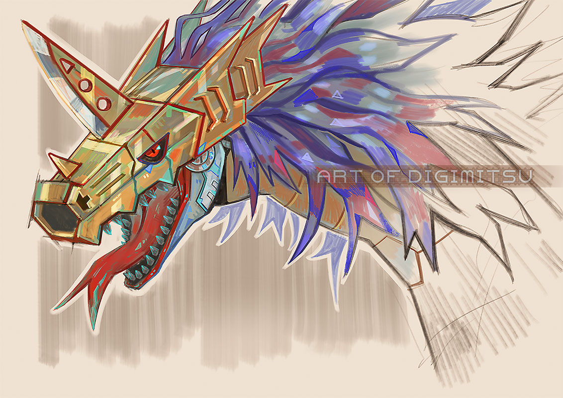 The Big ImageBoard (TBIB) - armor black sclera blue hair close-up ...