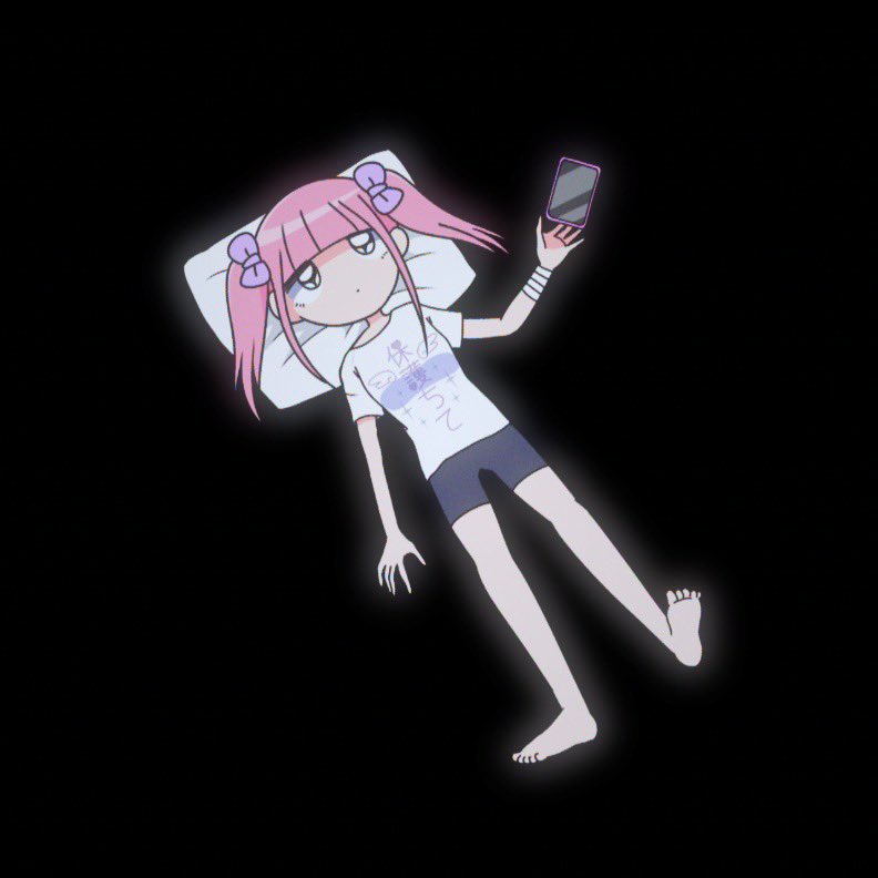 The Big ImageBoard (TBIB) - 1girl bandaged arm bandages barefoot black background black eyes ...