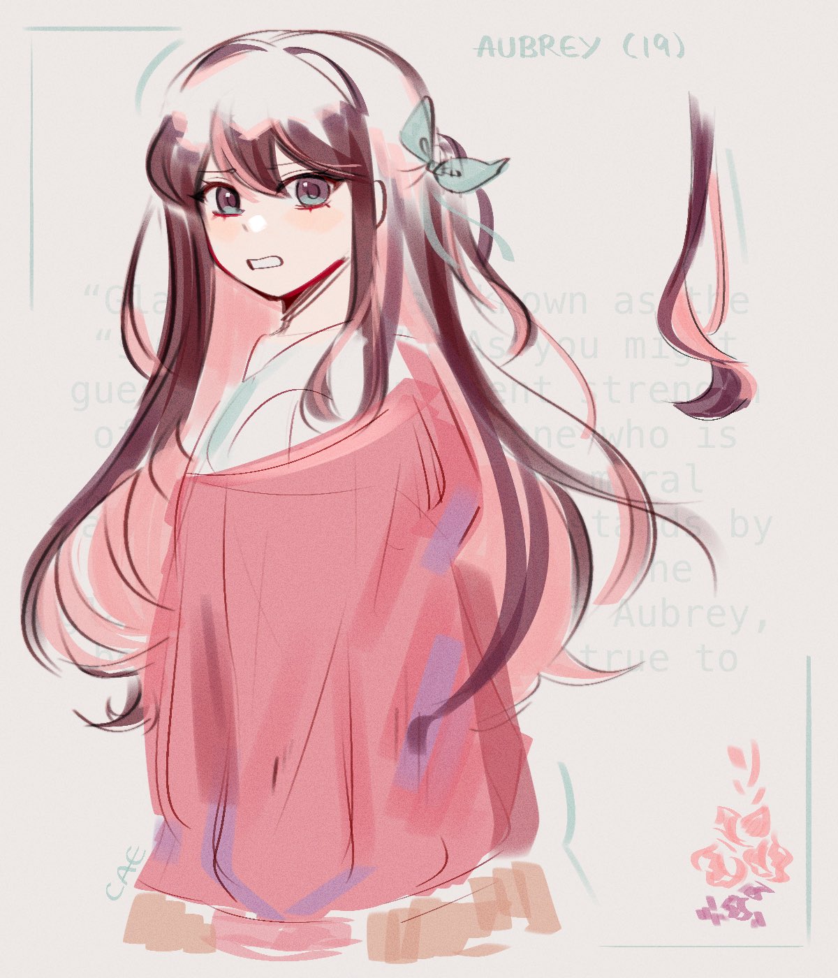 The Big ImageBoard (TBIB) - 1girl aged up alternate costume aubrey (faraway) (omori) aubrey ...