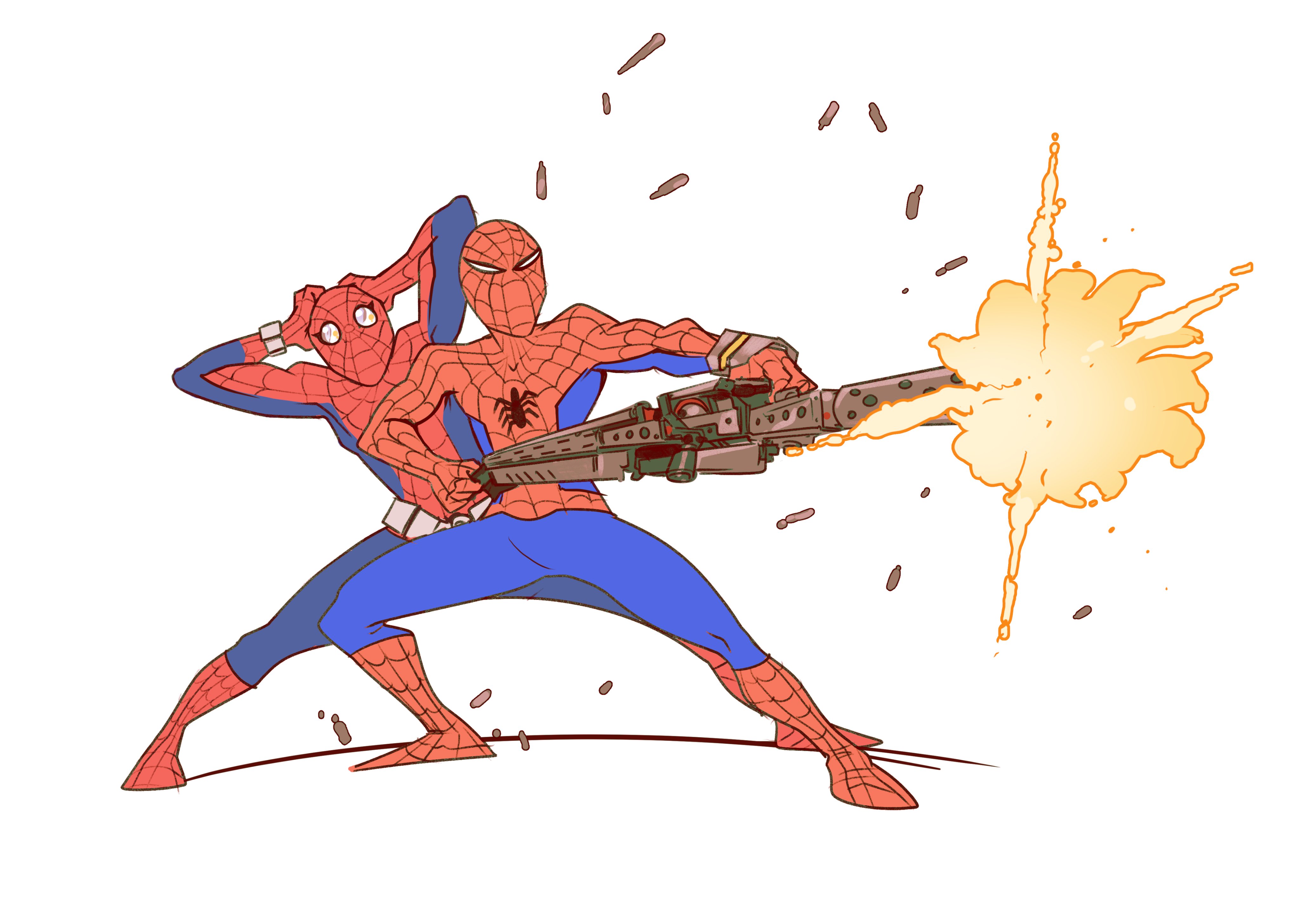 The Big ImageBoard (TBIB) - absurdres animal print blue bodysuit ...