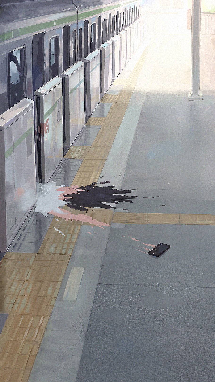 The Big ImageBoard (TBIB) - cellphone handprint highres melting no ...