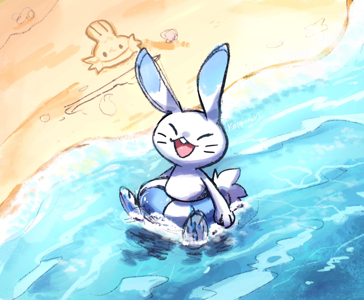 The Big ImageBoard (TBIB) - 2024 2024 pokemon gigaleak 3 fingers 3 toes ambiguous gender beach ...