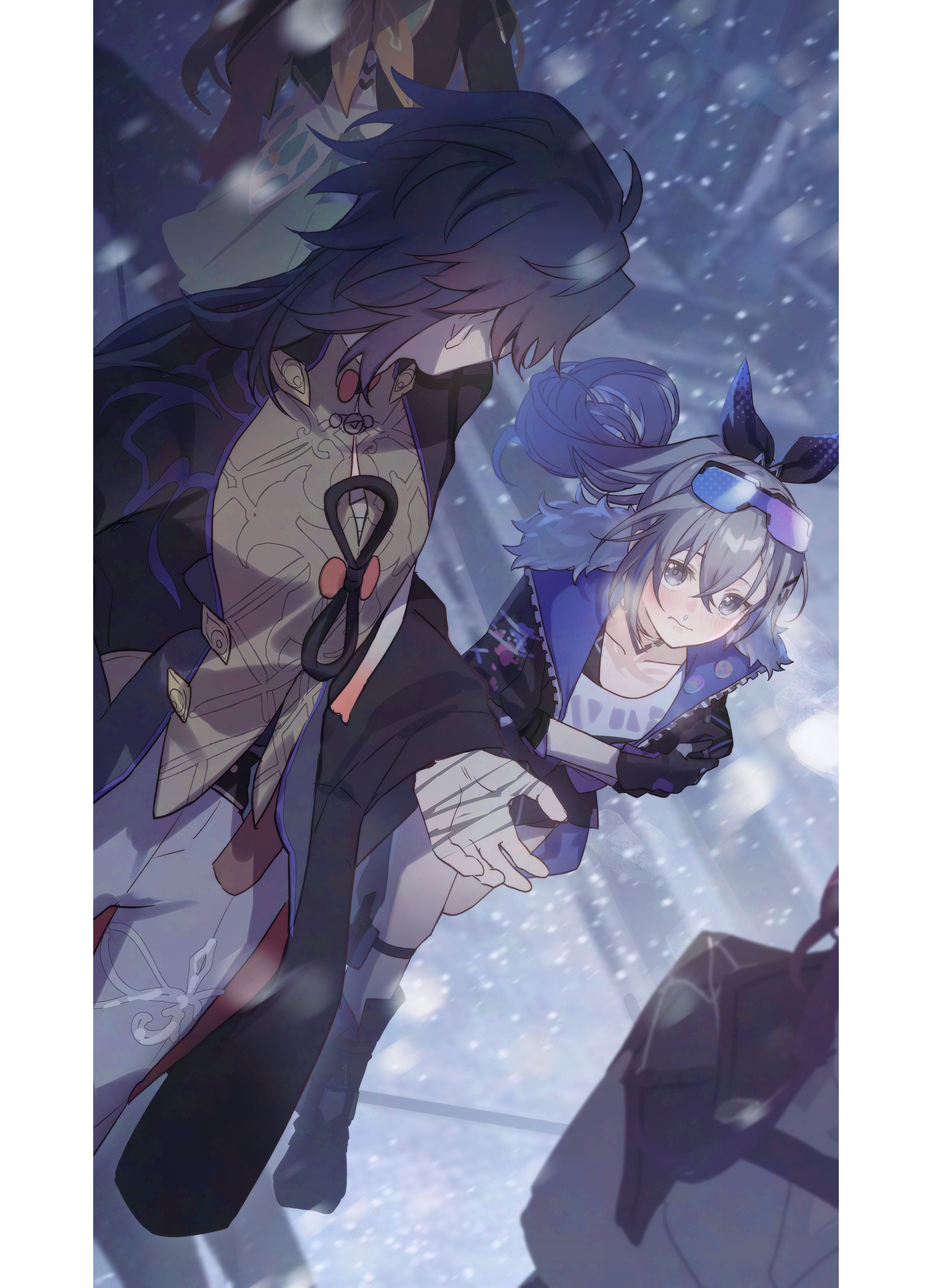 The Big ImageBoard (TBIB) - 1boy 3girls absurdres bandaged hand ...