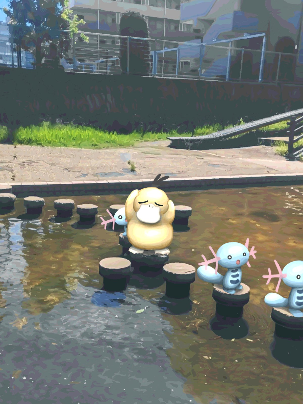 The Big ImageBoard (TBIB) - bird building day duck fence full body ...