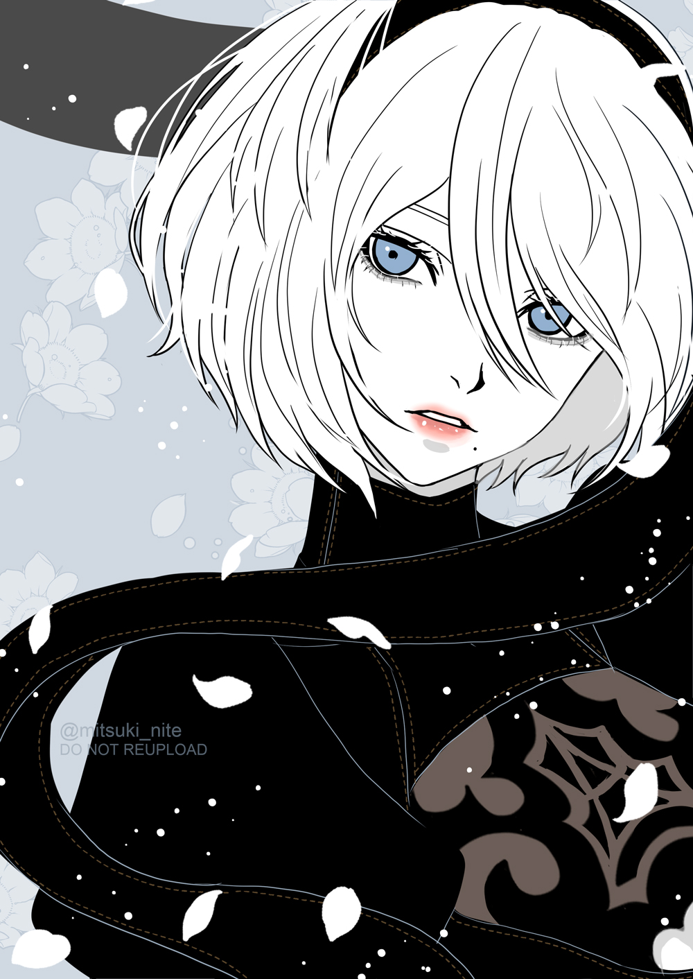 The Big ImageBoard (TBIB) - 1girl 2b (nier:automata) artist name black ...