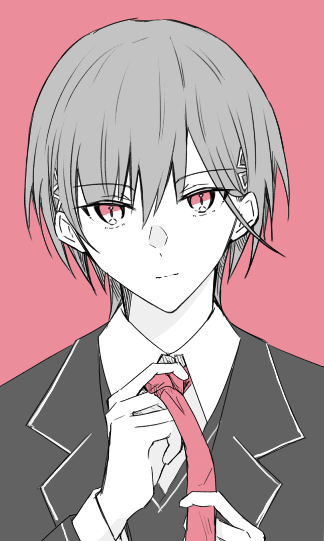 The Big ImageBoard (TBIB) - 1girl adjusting clothes adjusting necktie blazer collared shirt ...