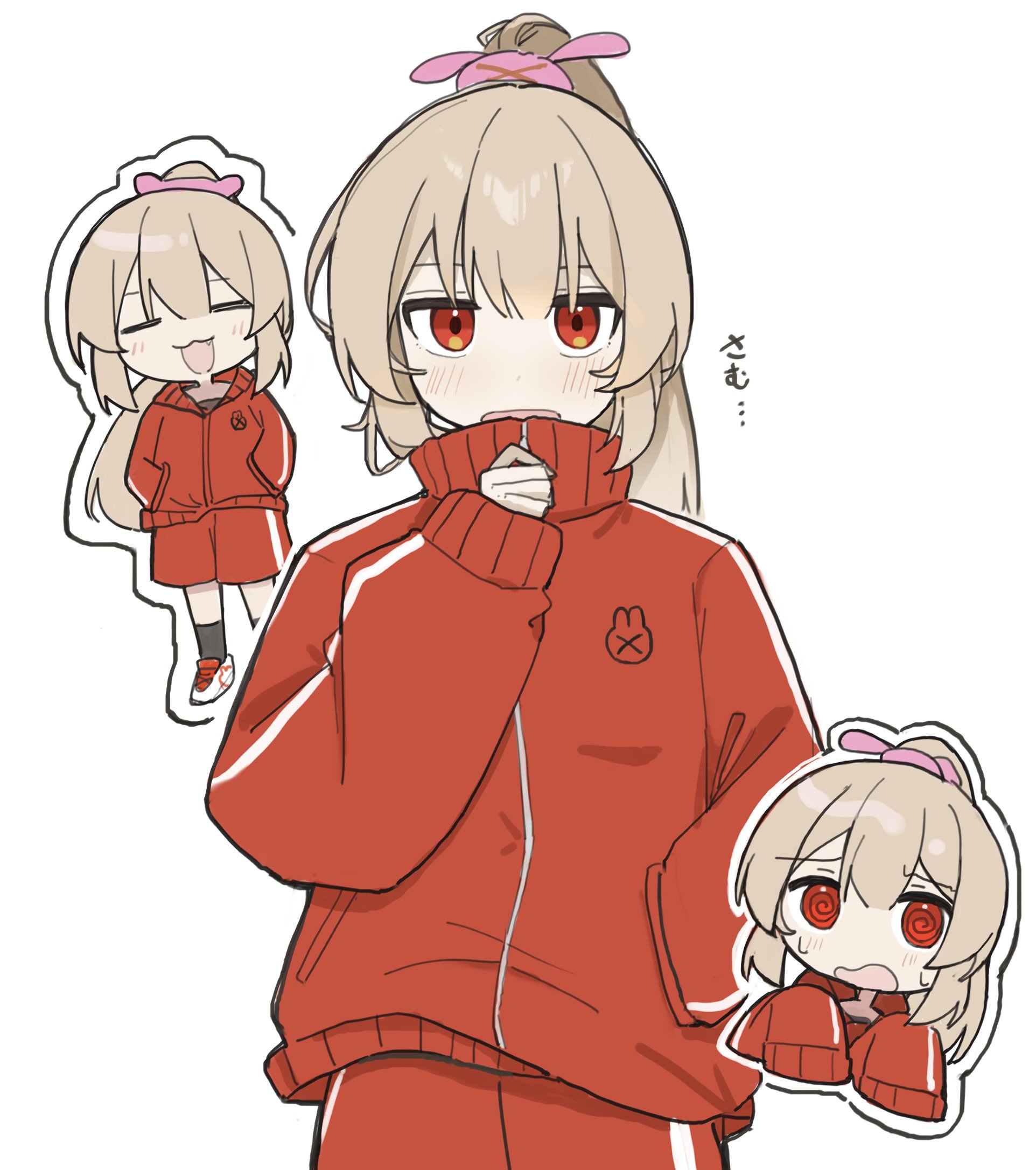 The Big ImageBoard (TBIB) - 1girl :3 blonde hair chibi chibi inset cold ...