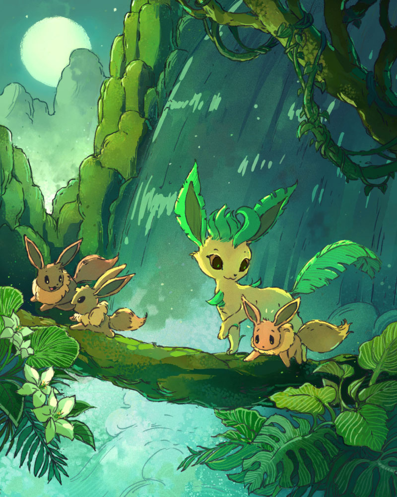 The Big ImageBoard (TBIB) - branch eevee english commentary flower ...