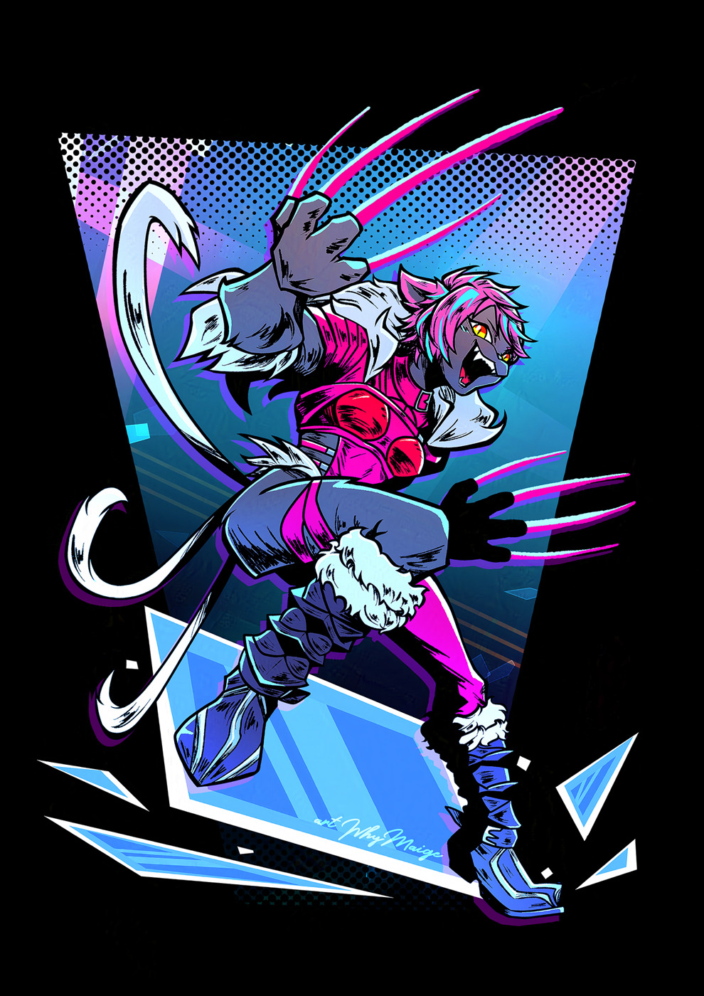 The Big ImageBoard (TBIB) - 1girl :d animal ears black cat (ff14) boots ...
