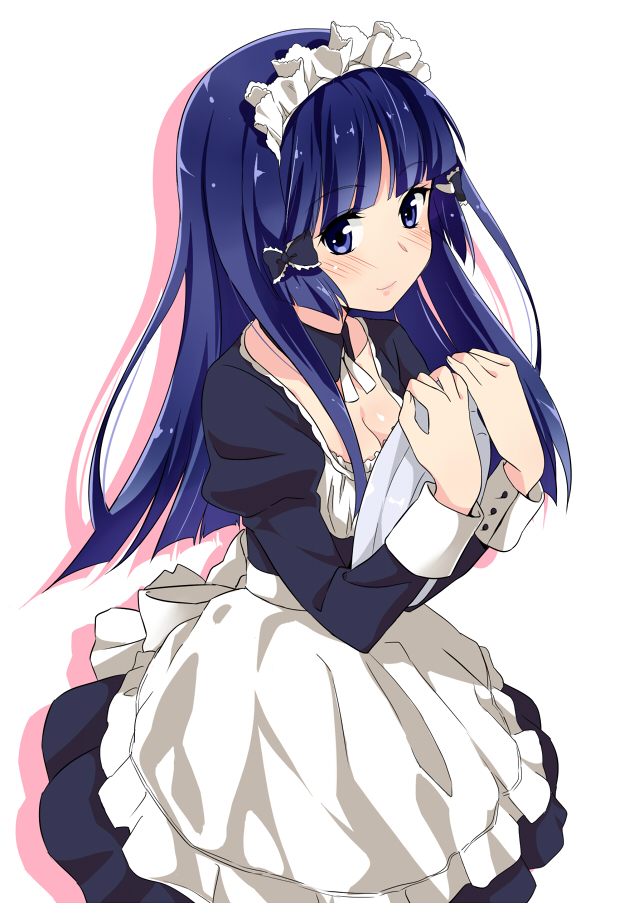 The Big ImageBoard (TBIB) - 1girl alternate costume aoki reika bad id bad pixiv id blue eyes ...