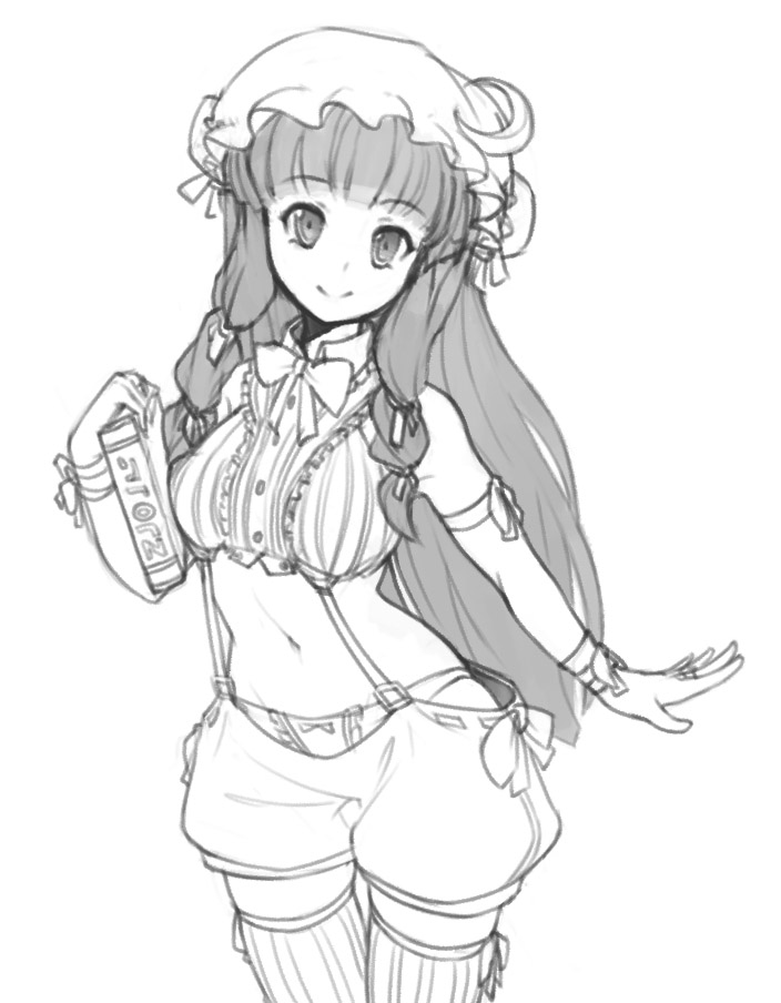 The Big ImageBoard (TBIB) - 1girl adapted costume armlet bad link book bracelet casual crescent ...