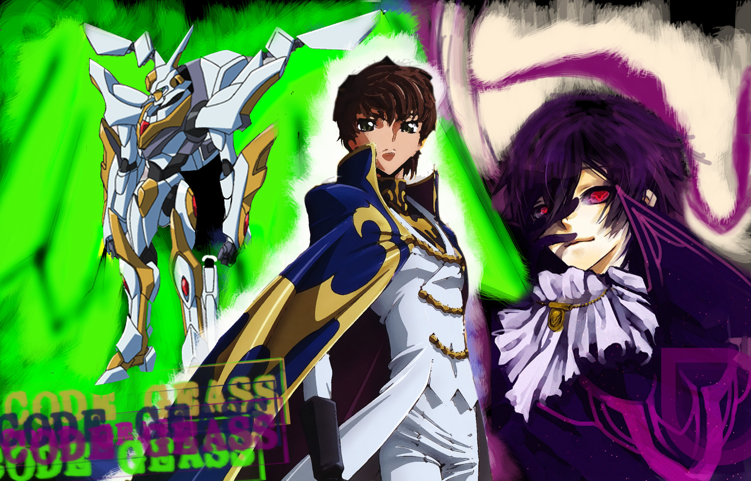 The Big ImageBoard (TBIB) - 2boys code geass highres knightmare frame ...