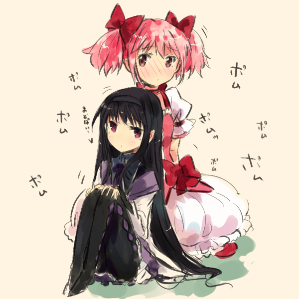 The Big Imageboard Tbib 2girls Akemi Homura Akemi Homura Magical