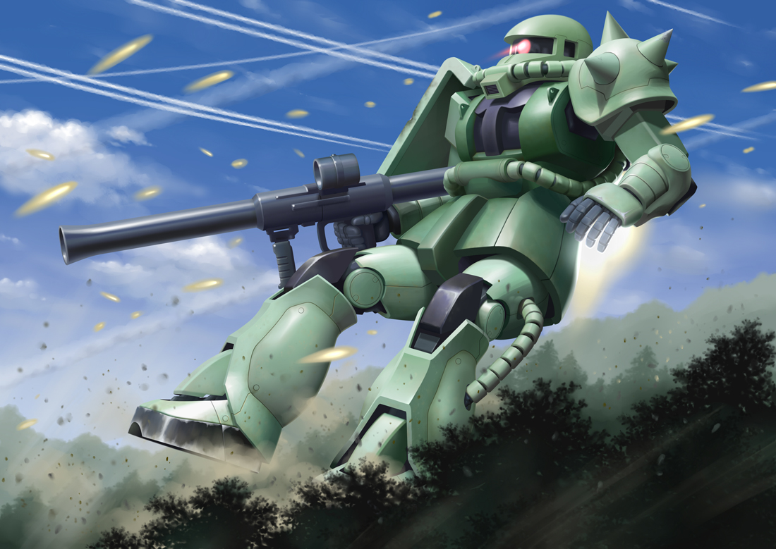 The Big ImageBoard (TBIB) - battle cloud forest gundam gundam 08th ms ...