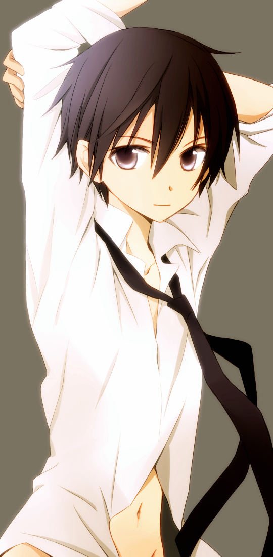 The Big Imageboard Tbib Arms Up Bad Id Bad Pixiv Id Black Eyes