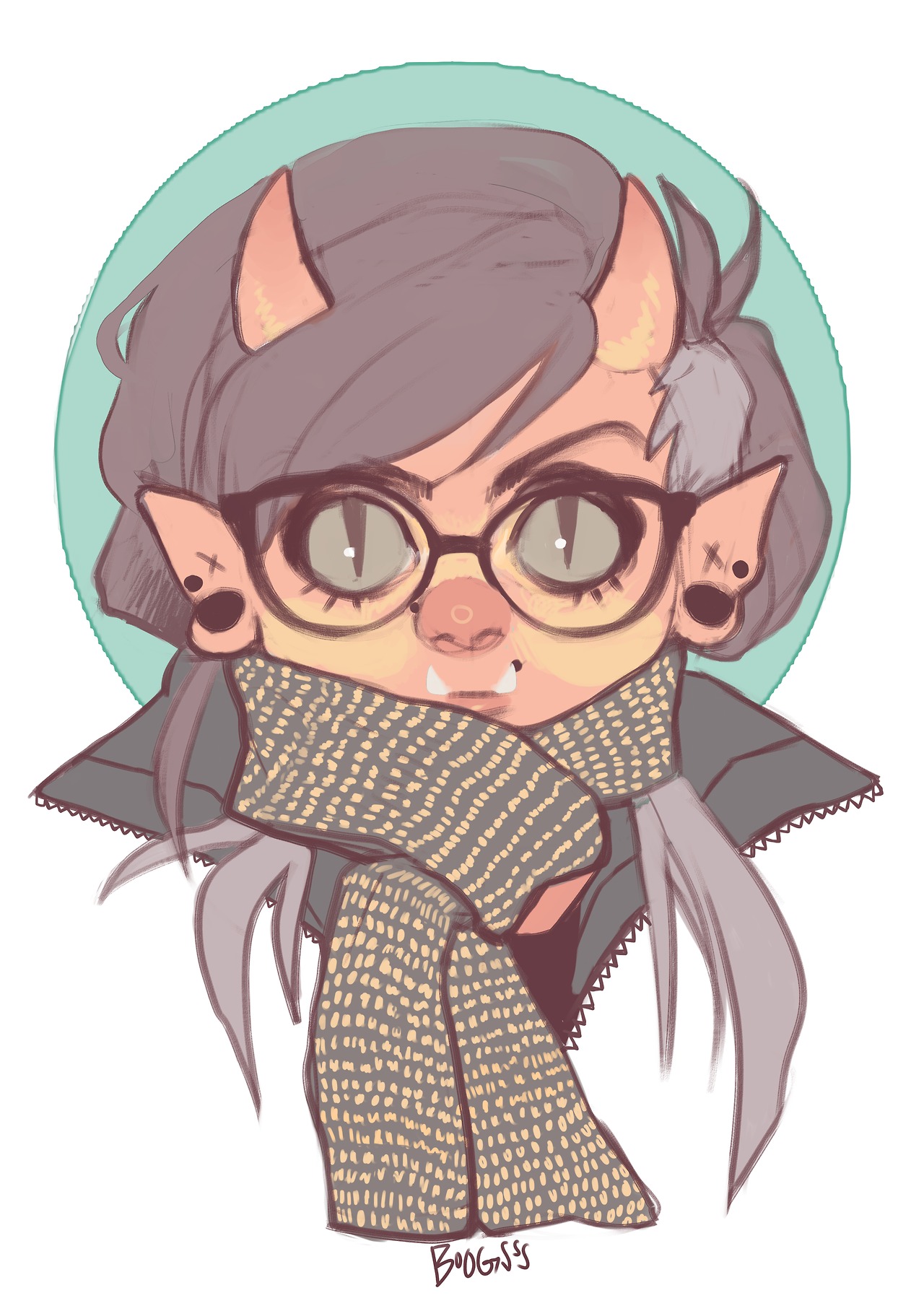 The Big ImageBoard (TBIB) - asian mythology boogsss brown hair demon ...