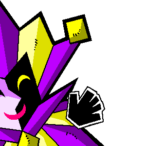 The Big ImageBoard (TBIB) - dimentio jester lowres mario (series) paper ...