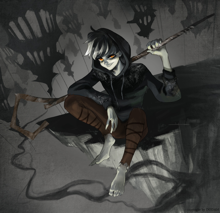 The Big ImageBoard (TBIB) - 1boy barefoot hood hoodie jack frost jack ...