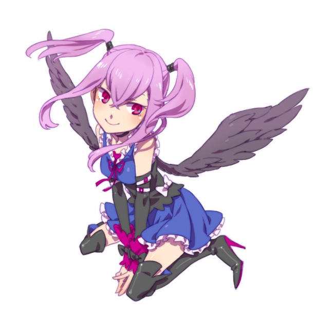 The Big ImageBoard (TBIB) - 1girl bad id bad pixiv id black angel ...