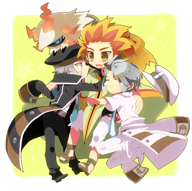 The Big ImageBoard (TBIB) - 3boys adeku (pokemon) alternate hairstyle ...